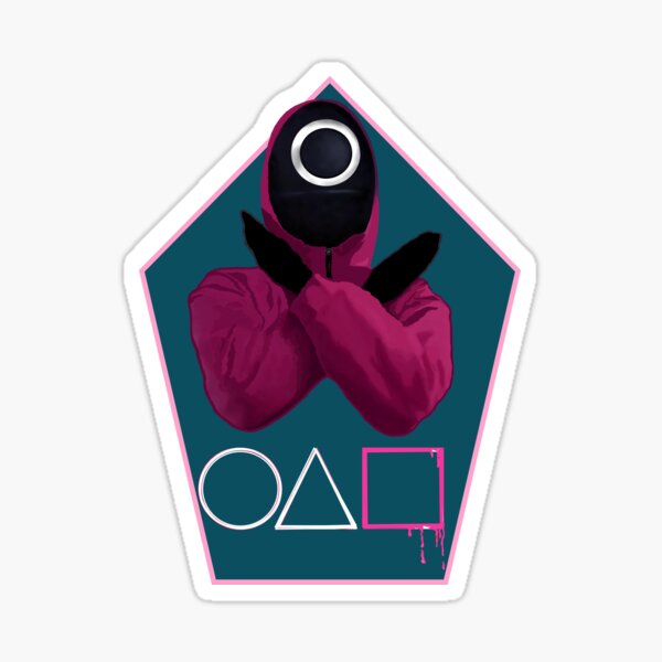 "SQUID GAME, Workers. Squid Game Symbols. Circle, triangle, square ...