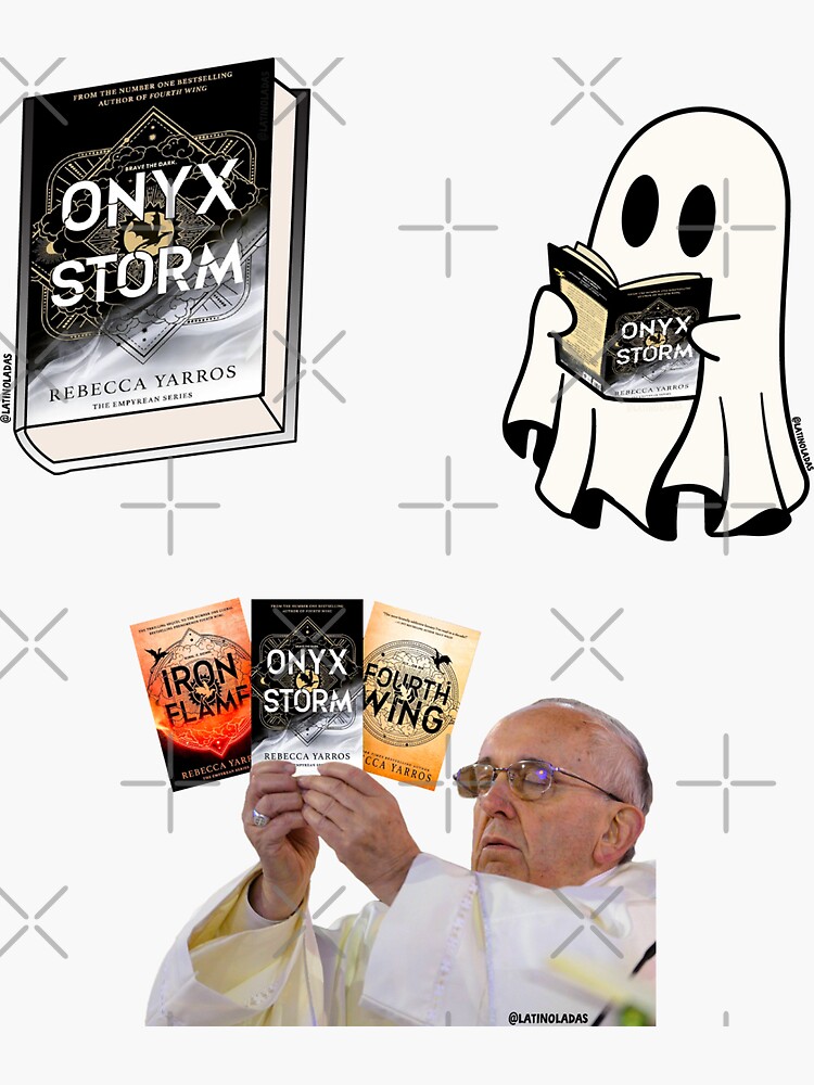"Onyx Storm Book | Reading Ghost | Pope Meme | Fourth Wing | Rebecca ...