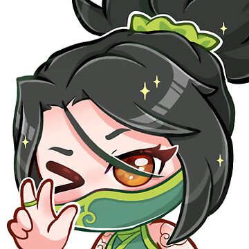 "a k a l i emote peace and love" Sticker for Sale by Fluffy--Prism ...