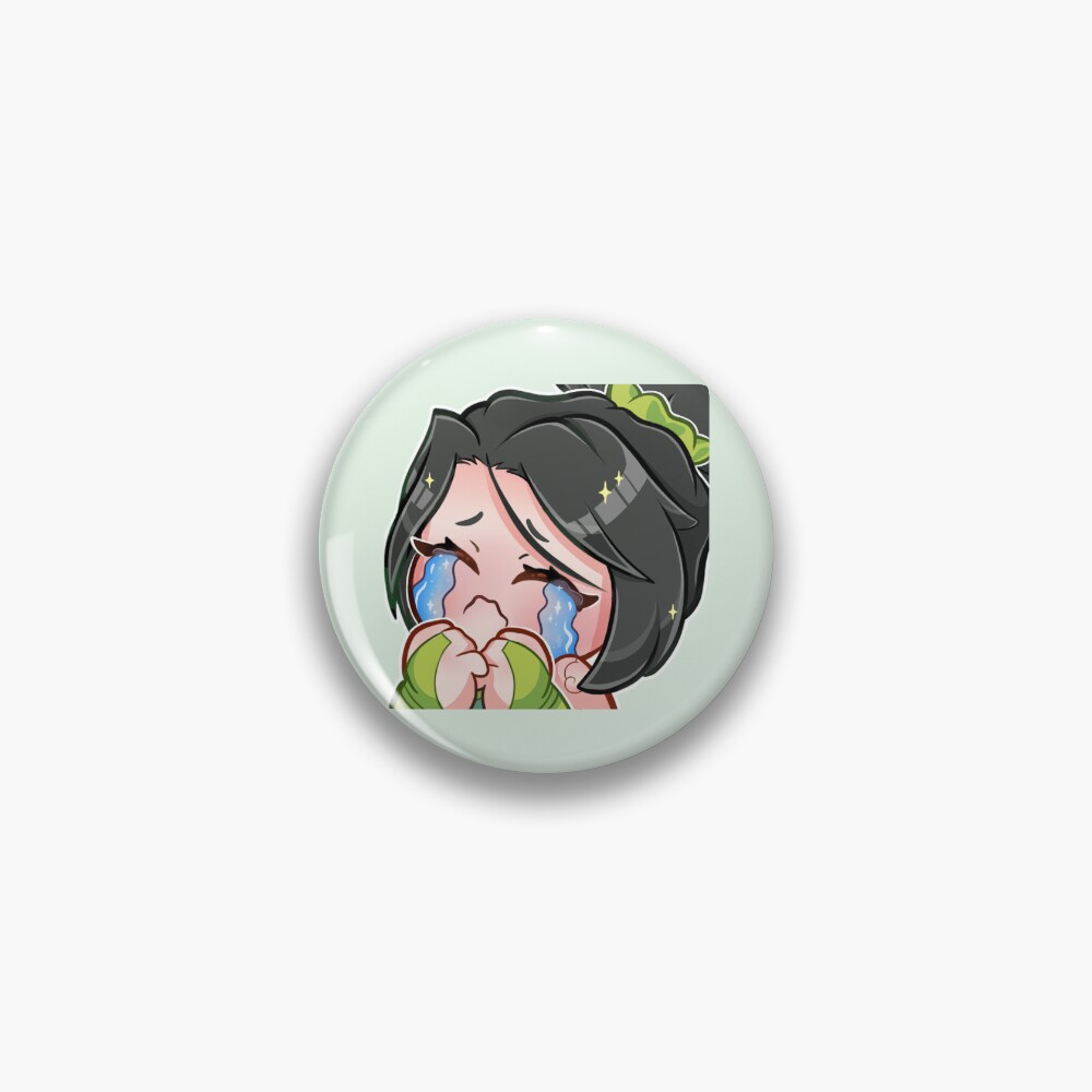 "emote cry" Sticker for Sale by Fluffy--Prism | Redbubble