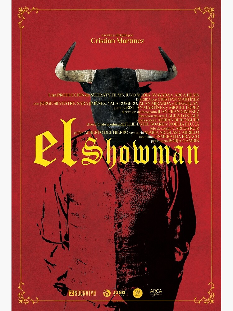 "El Showman, Spanish Vintage Movie Poster" Poster for Sale by kerims ...