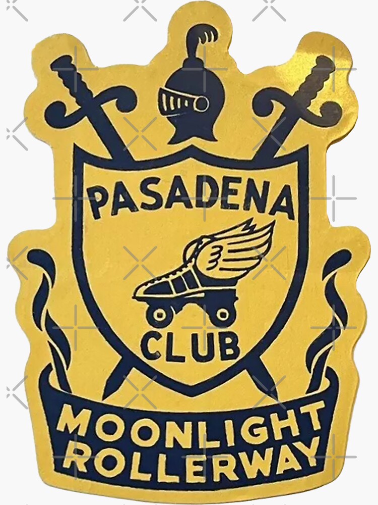 "Pasadena Club Moonlight Rollerway Pasadena California Roller Skating ...