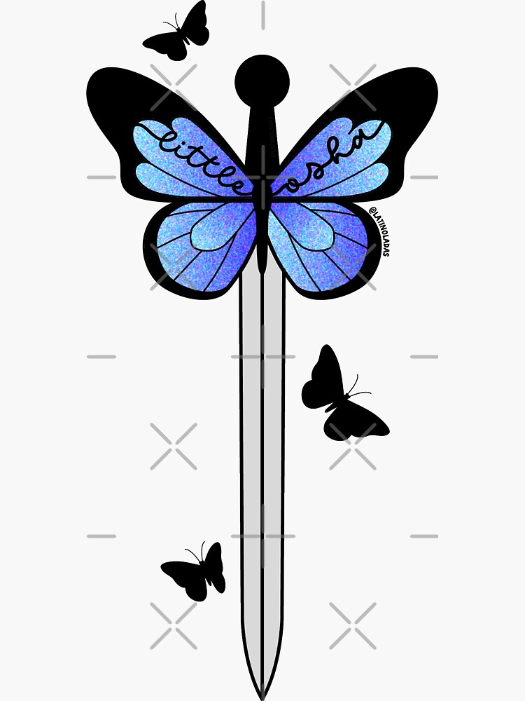 "Little Osha Butterfly Sword | Quicksilver Book | Callie Hart | Fae ...