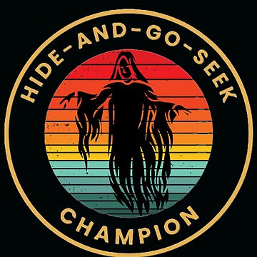 "Hide and Go Seek Champion Ghost" Sticker for Sale by JLClassics ...