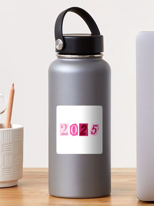 "year 2025 ransom letters" Sticker for Sale by alexisrandel | Redbubble