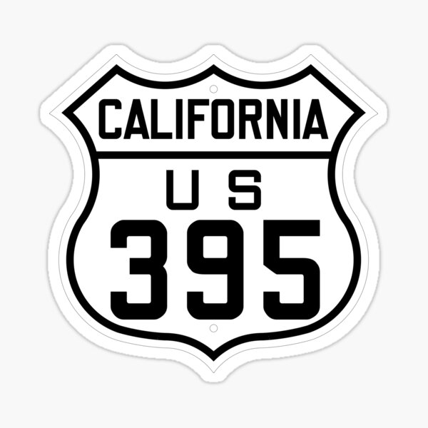 Highway 395 Stickers | Redbubble