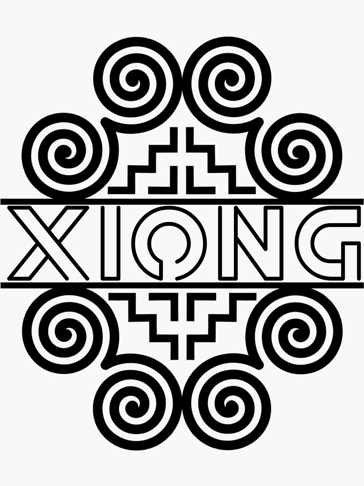 "hmong symbol" Sticker for Sale by Xiongtees87 | Redbubble