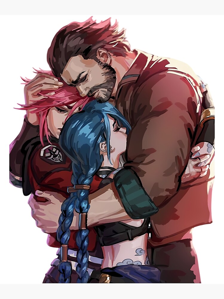 "Jinx Vi Arcane" Poster for Sale by HaloHop | Redbubble