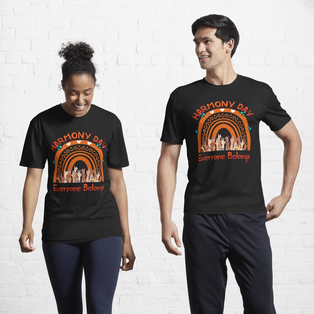 " Harmony Day 2025 orange Clothes, Apparel and Gifts Men Woman Kids ...