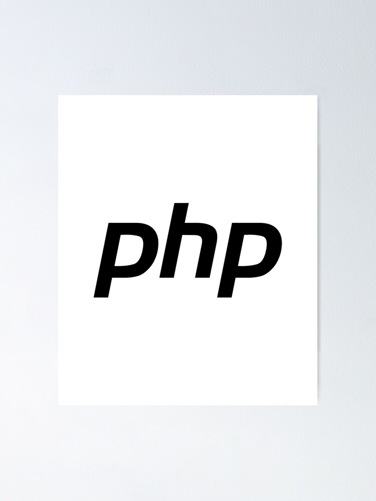 "PHP: Hypertext Preprocessor Logo (Original)" Poster by hellkni9ht ...
