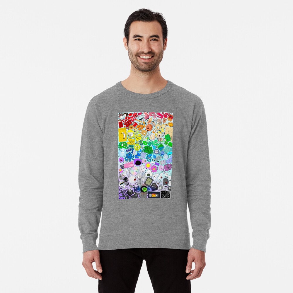 "BFDI all characters " Poster for Sale by EmptyAetherRB | Redbubble