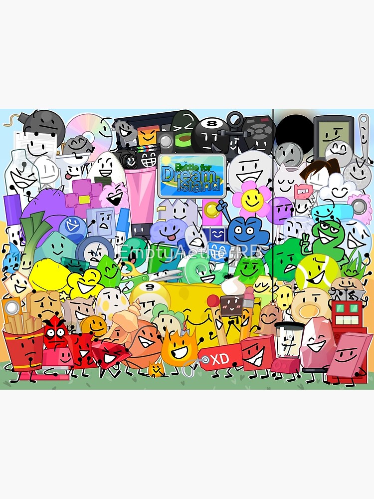 "BFDI group picture 2021" Poster for Sale by EmptyAetherRB | Redbubble