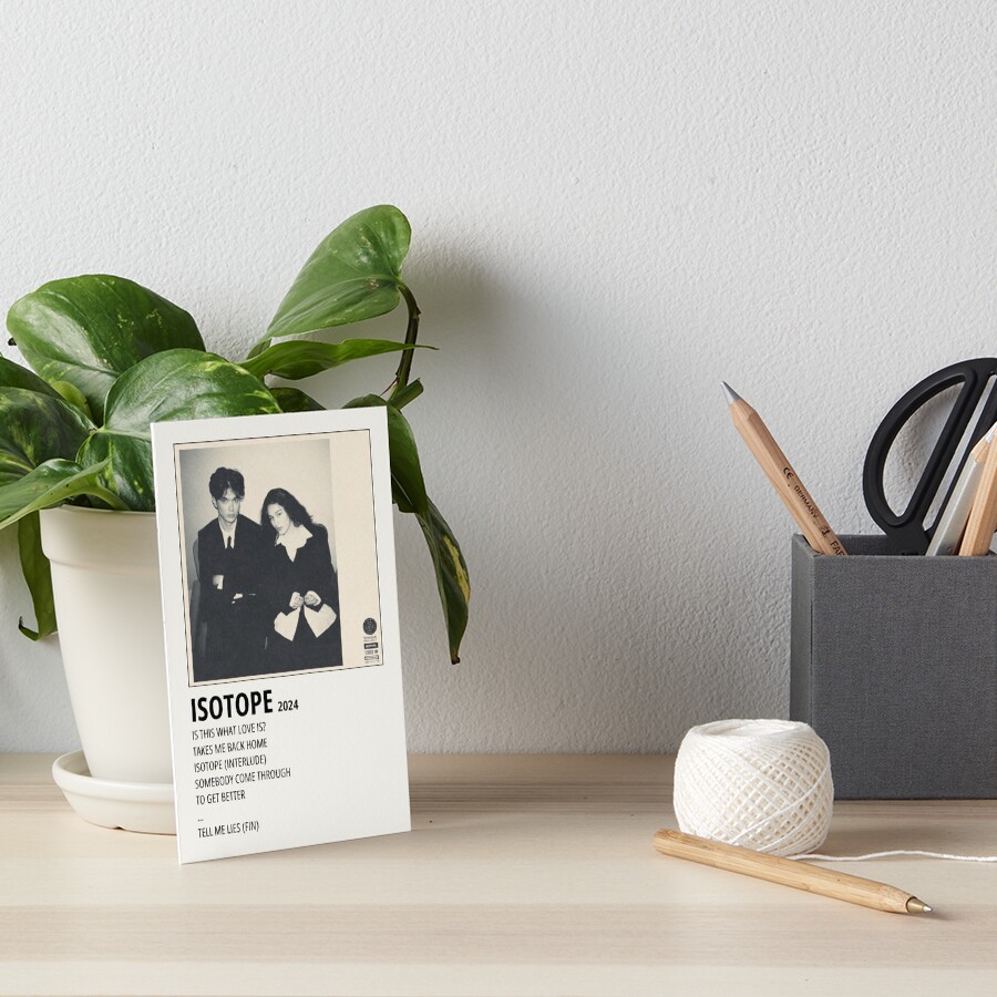 "Isotope - Wasia Project (Album Poster)" Sticker for Sale by spipert ...