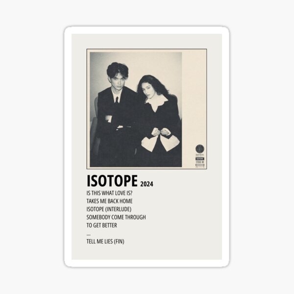 "Isotope - Wasia Project (Album Poster)" Sticker for Sale by spipert ...