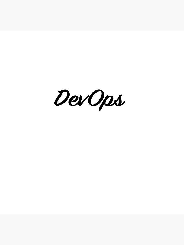 "DevOps" Poster by At349ks3d | Redbubble