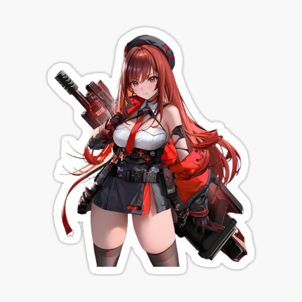 "Rapi - RED HOOD (Goddess of Victory Nikke)" Sticker for Sale by ...