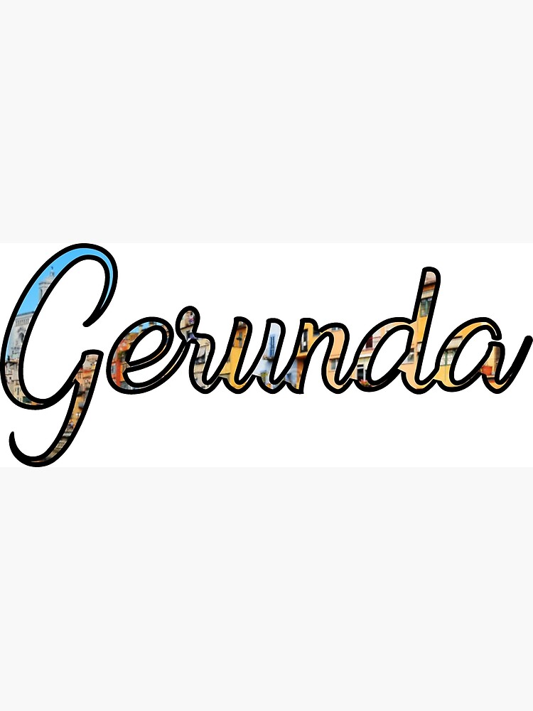 "Gerunda" Poster by hollowsaibot | Redbubble