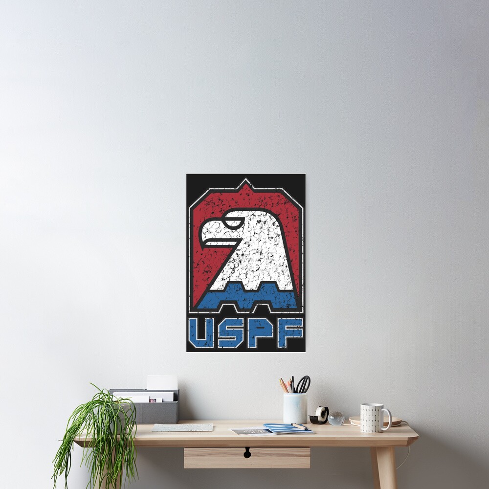 "USPF United States Police Force (large distressed logo)" Poster by ...
