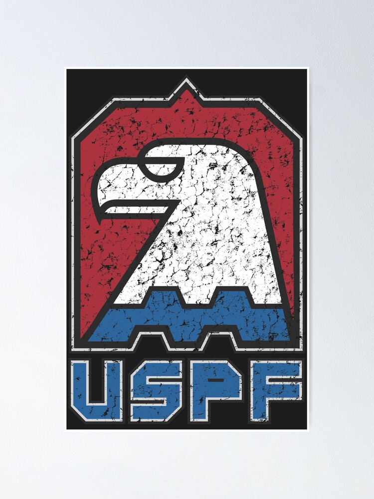 "USPF United States Police Force (large distressed logo)" Poster by ...