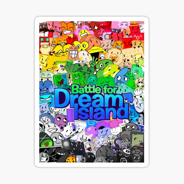 "BFDI cast 2024" Sticker for Sale by EmptyAetherRB | Redbubble
