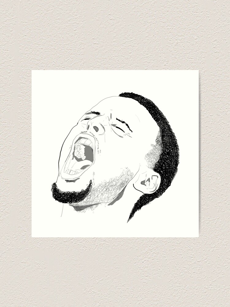 "Steph Curry’s game winning face" Art Print for Sale by JJMoe7 | Redbubble