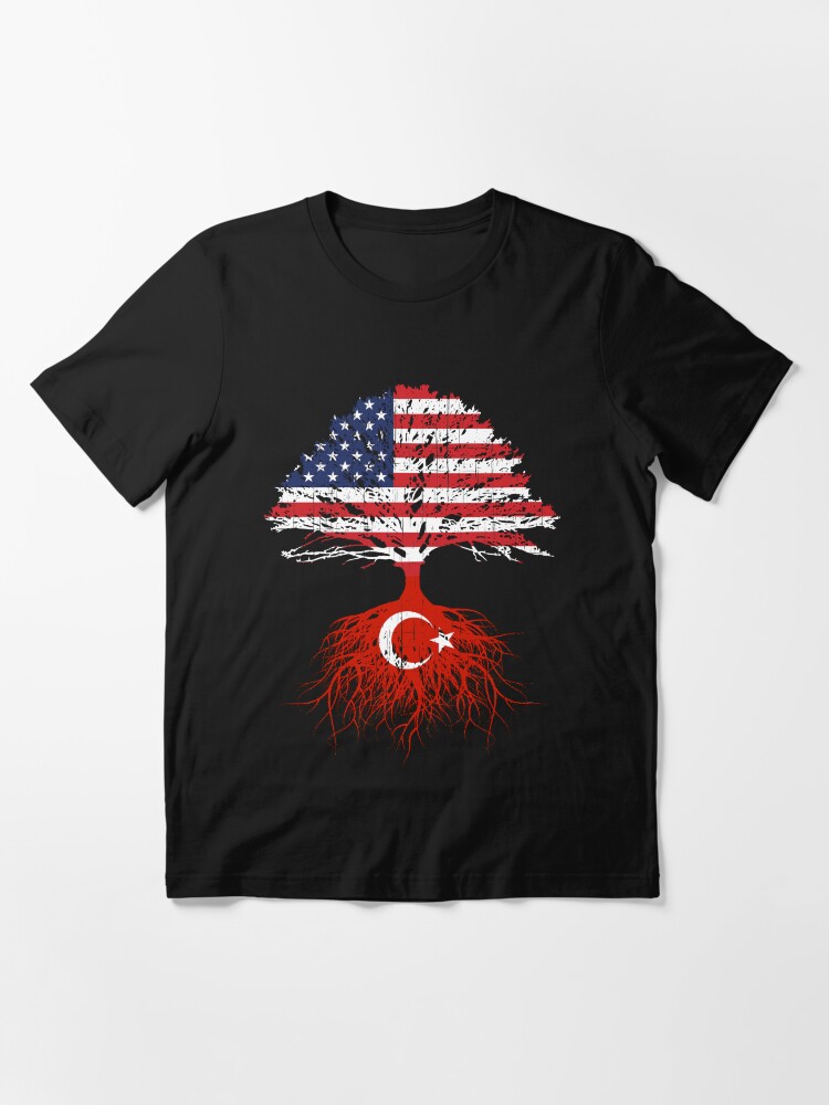 "Turkish Roots American Grown Turkey Shirt For Men Women Kids" T-shirt ...