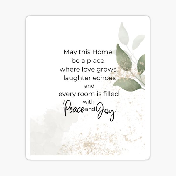 "Transform your living space with this Meaningful Housewarming wall art ...
