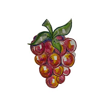 "colored pencil raspberry " Sticker for Sale by GenerationB | Redbubble