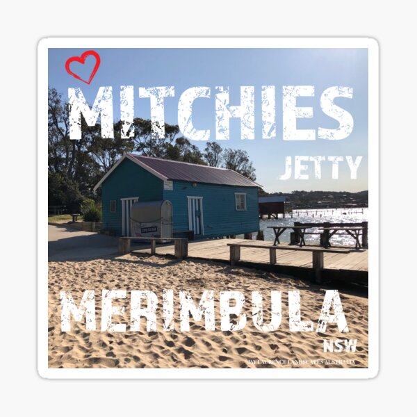 "Mitchies Jetty Merimbula NSW Australia" Sticker for Sale by JayAust ...