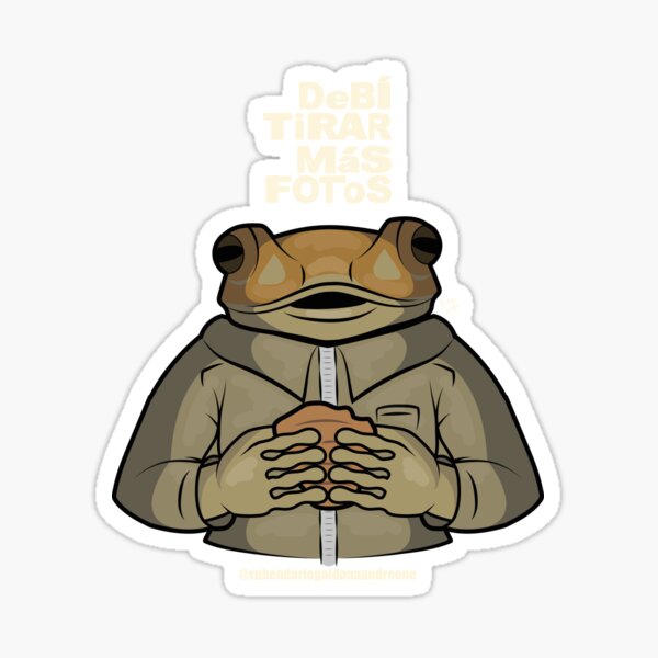 "DTmF - The Toad Concho drawing" Sticker by RubenGaldona | Redbubble