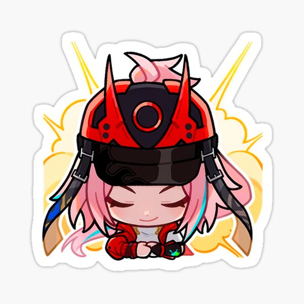 "Rappa Sticker #4 Honkai Star Rail" Sticker by Demray | Redbubble
