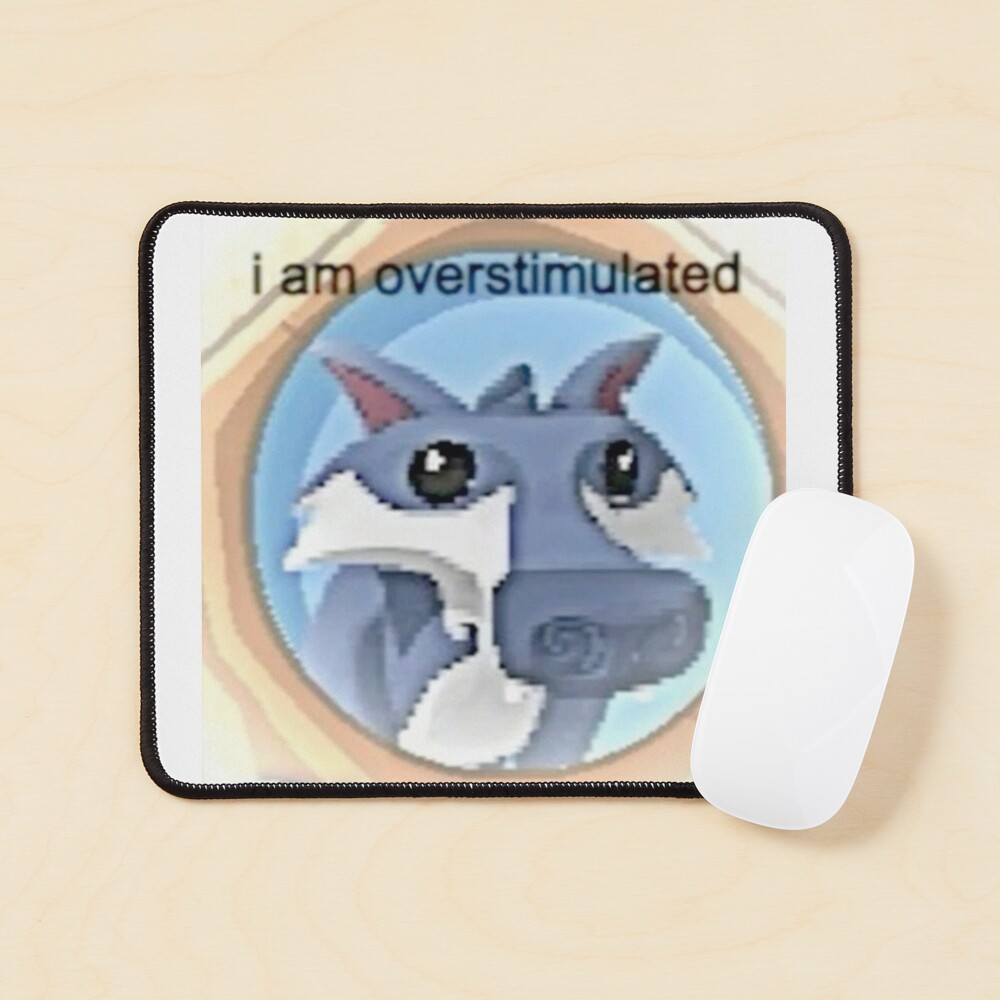 "i am overstimulated animal jam meme" Sticker for Sale by InaneCat ...