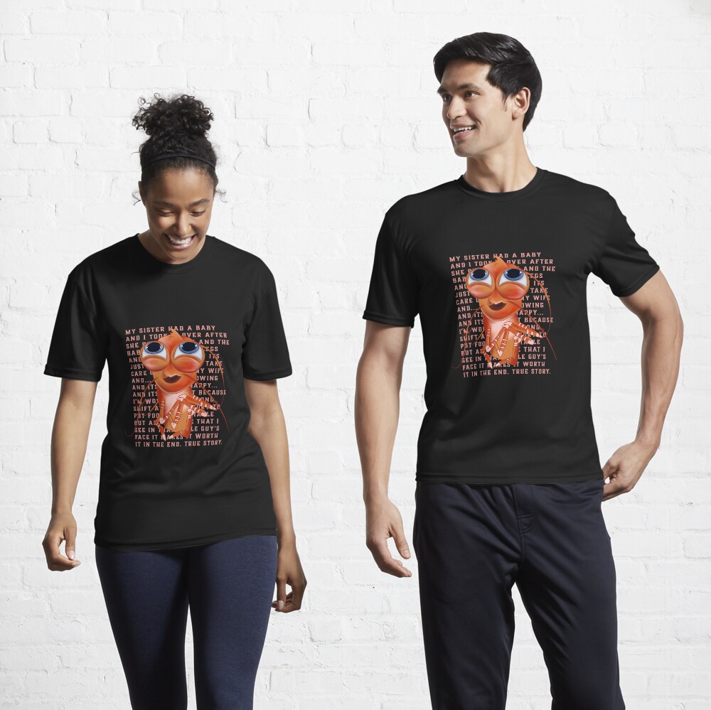 "Shark Tale Shrimp Dad " Sticker for Sale by Kayla2122 | Redbubble