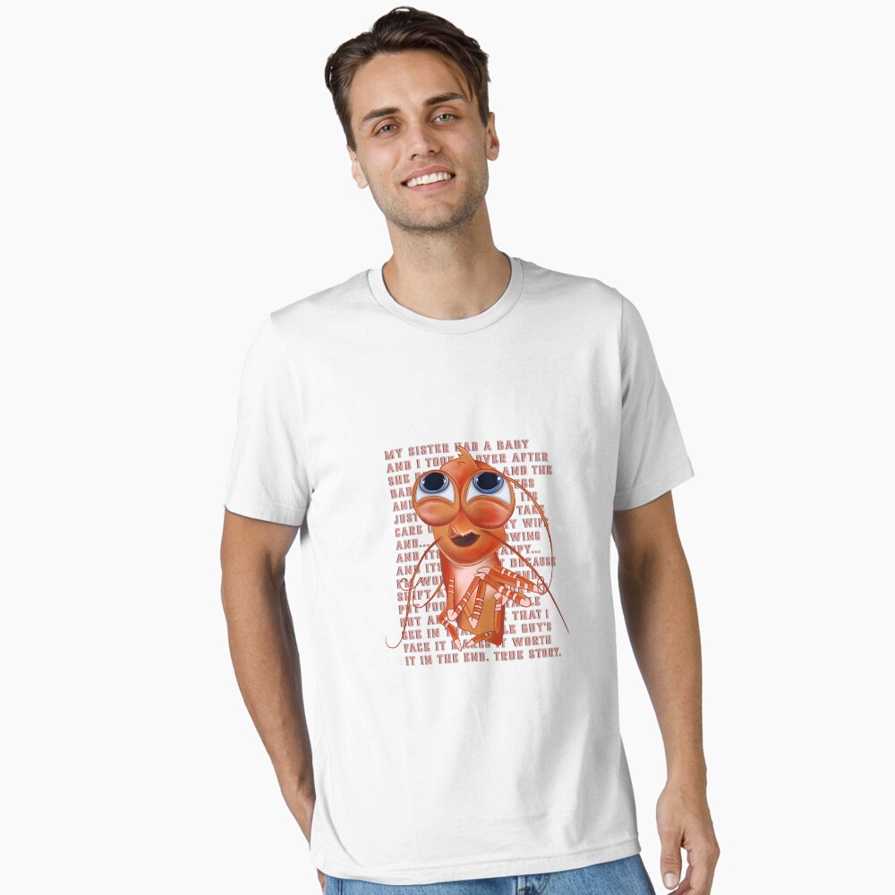 "Shark Tale Shrimp Dad " Sticker for Sale by Kayla2122 | Redbubble