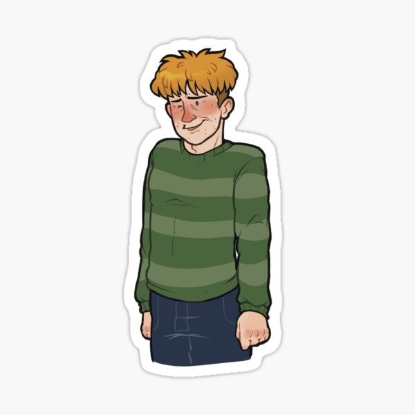 "Fantasy Fanboy" Sticker for Sale by SourClownCandy | Redbubble