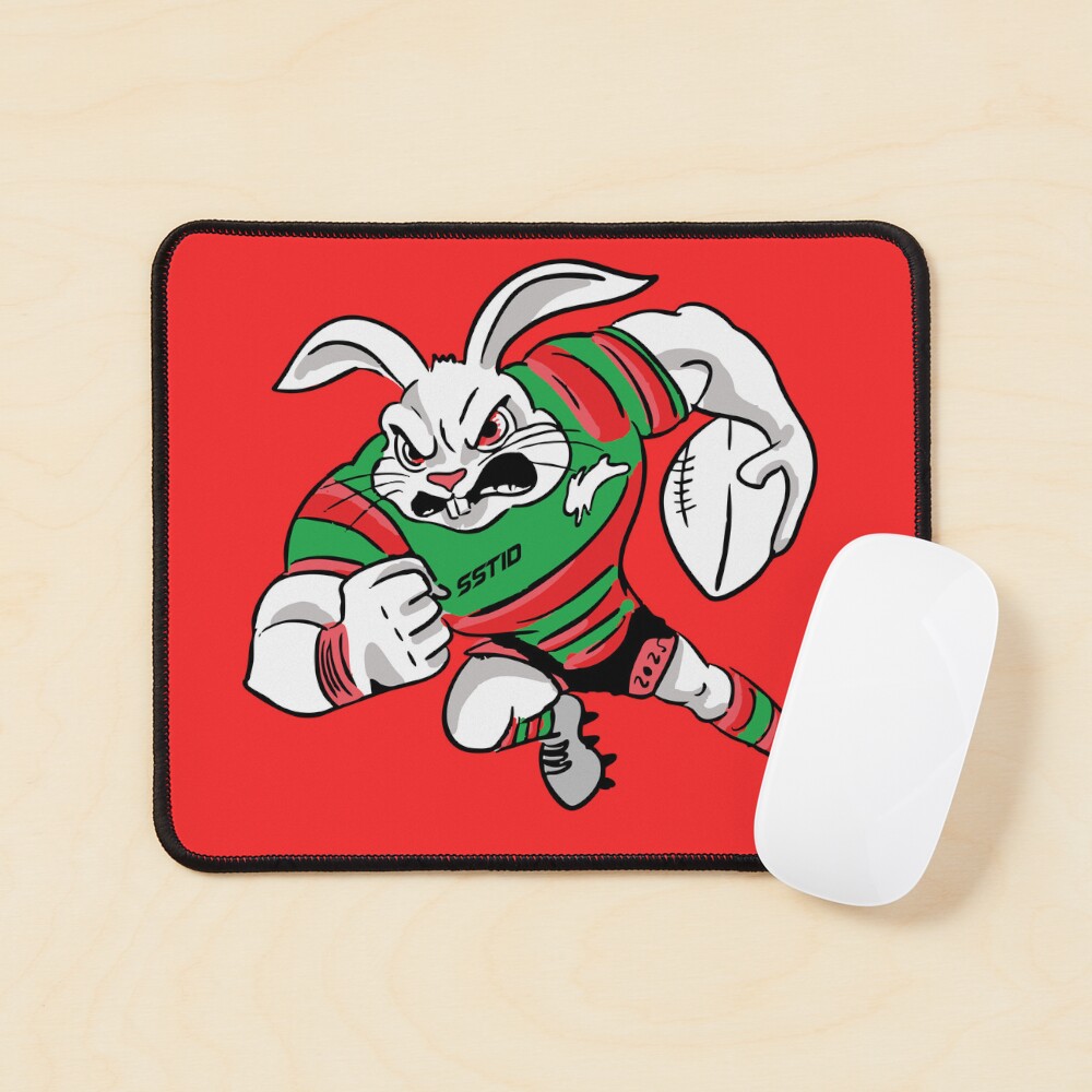 "NRL Footy South Sydney Rabbitohs" Sticker for Sale by TanArtDesign ...