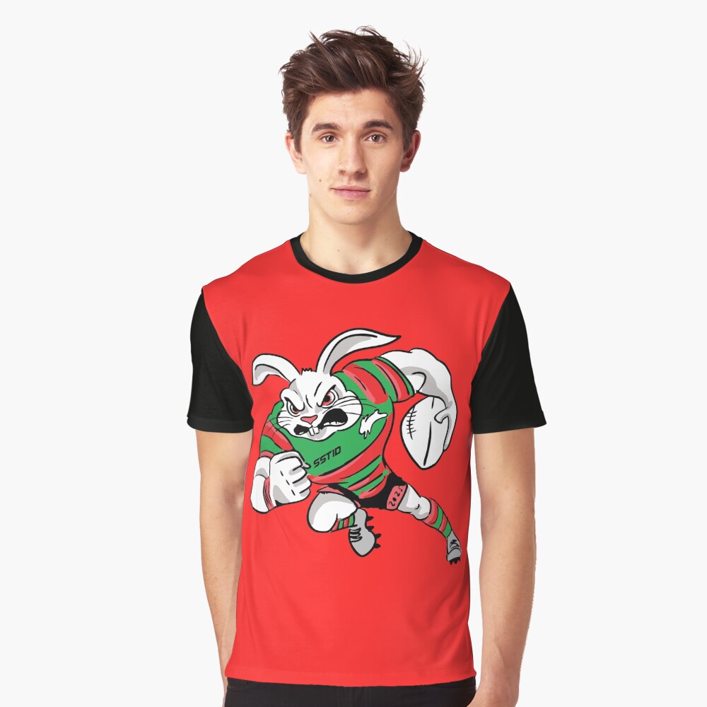 "NRL Footy South Sydney Rabbitohs" Sticker for Sale by TanArtDesign ...