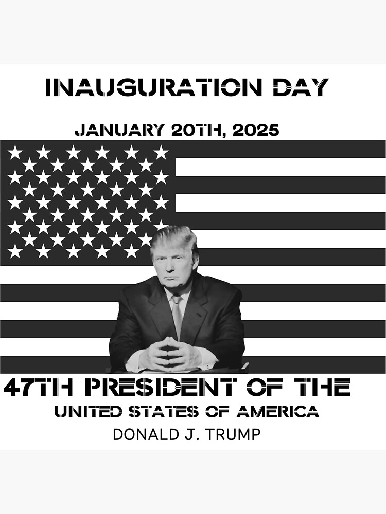 "Donald Trump Inauguration 2025 Design" Photographic Print for Sale by ...