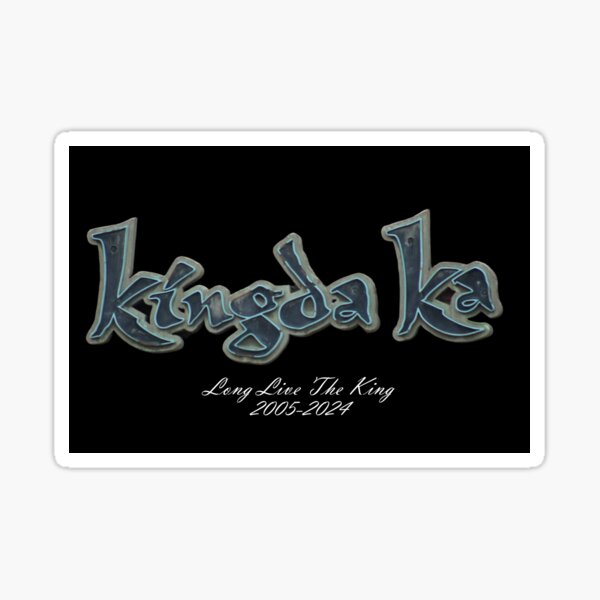 "Kingda Ka @ Six Flags Great Adventure, Custom Logo Image" Sticker for ...