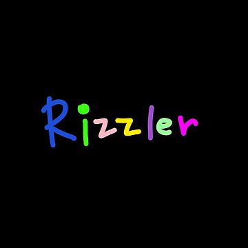 "Rizzler" Sticker for Sale by Sharetogether | Redbubble