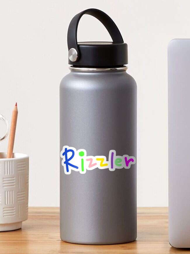 "Rizzler" Sticker for Sale by Sharetogether | Redbubble