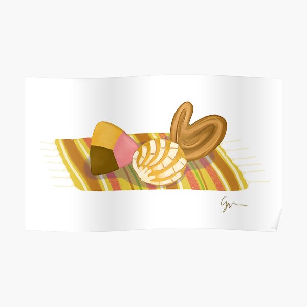 Pósters: Pan Dulce Mexicano | Redbubble