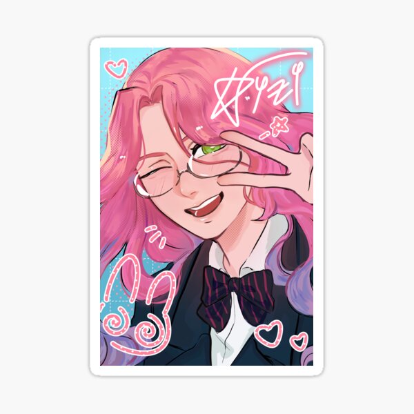 "mizi" Sticker for Sale by ubaepeach | Redbubble