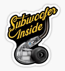Subwoofer Stickers | Redbubble