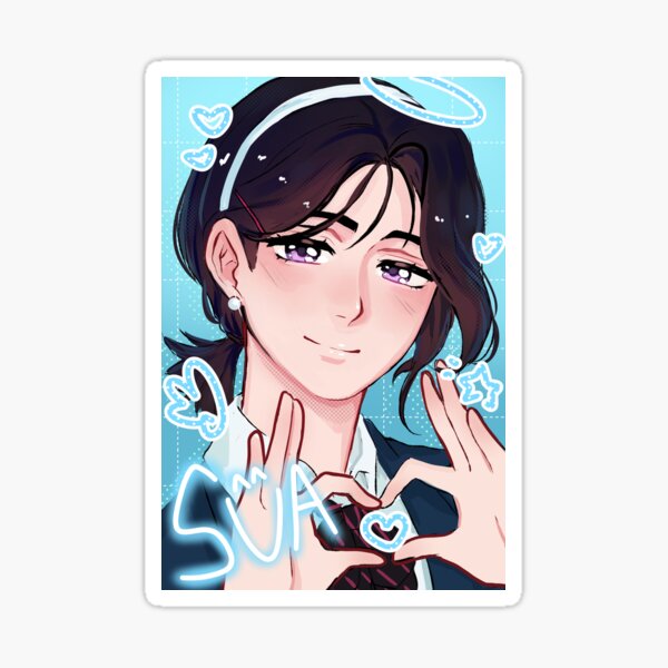 "sua" Sticker for Sale by ubaepeach | Redbubble