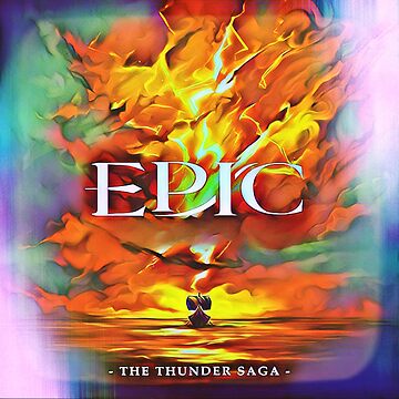 "Epic the Musical ~ The Thunder Saga" Sticker for Sale by MasterFandom ...