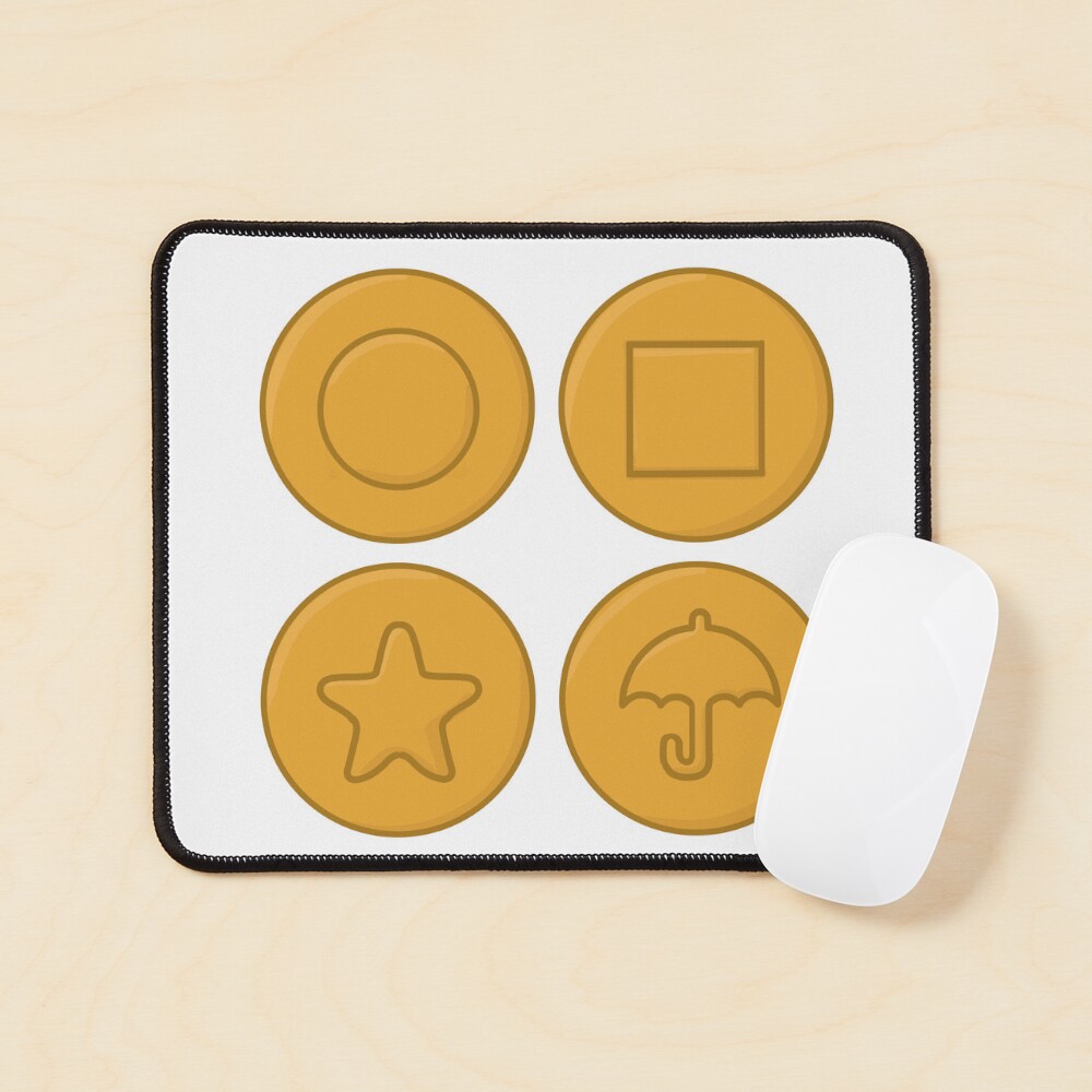 "Squid Game Dalgona Cookie" Sticker for Sale by XumiVFX | Redbubble