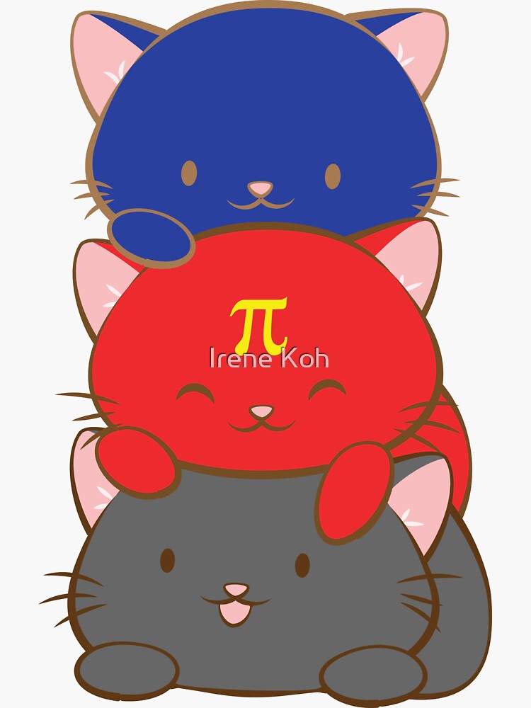 "Poly Pride with Pi Symbol Subtle LGBTQ Polyamory Pride Flag Kawaii ...