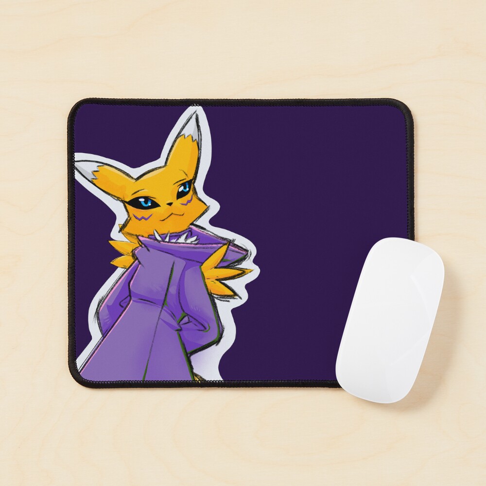 "Renamon Raincoat" Sticker by Dozerguy | Redbubble