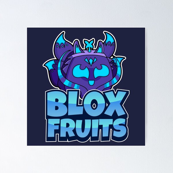 "Blox Fruits Kitsune Fruit Roblox Character" Poster for Sale by ...